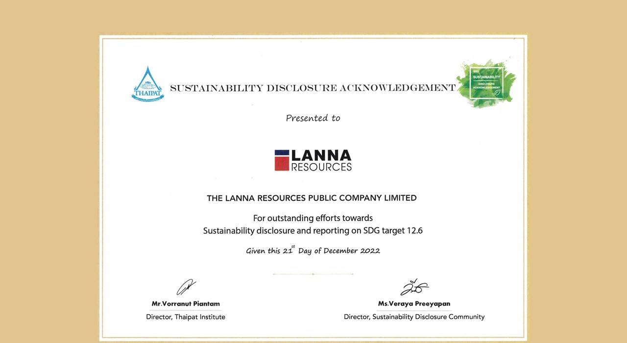 LANNA RESOURCES Public Co., Ltd.